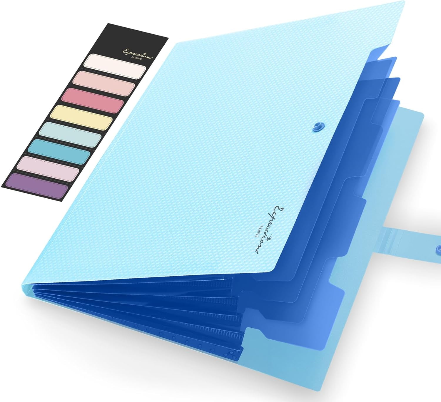 Sooez Accordion File Organizer, Letter Size Expanding File Folder with ...