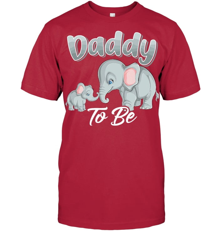 Soon Daddy To Be Elephants For Baby Shower Gender Reveal Men Elephant T ...