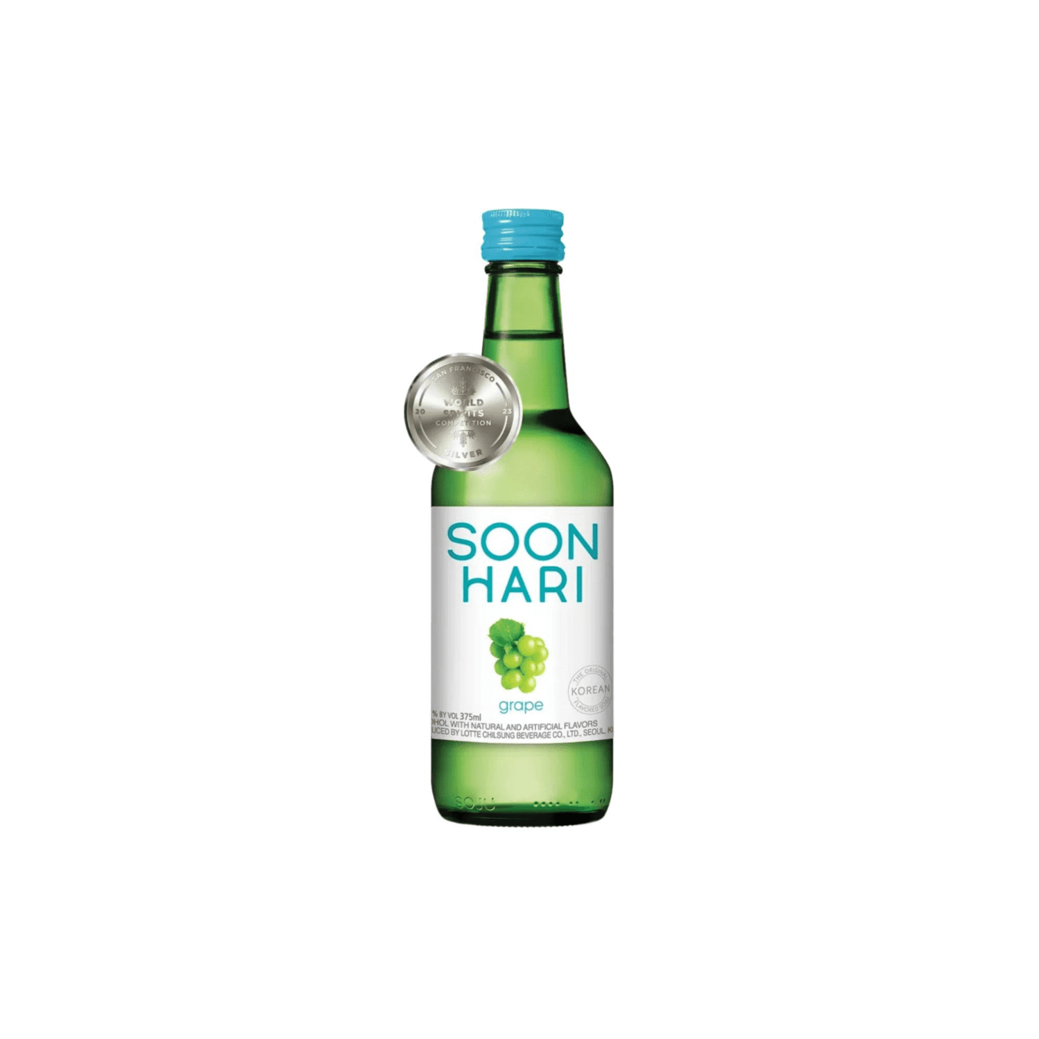 Soon Hari Grape Soju, 375 ml 12% ABV - Walmart.com