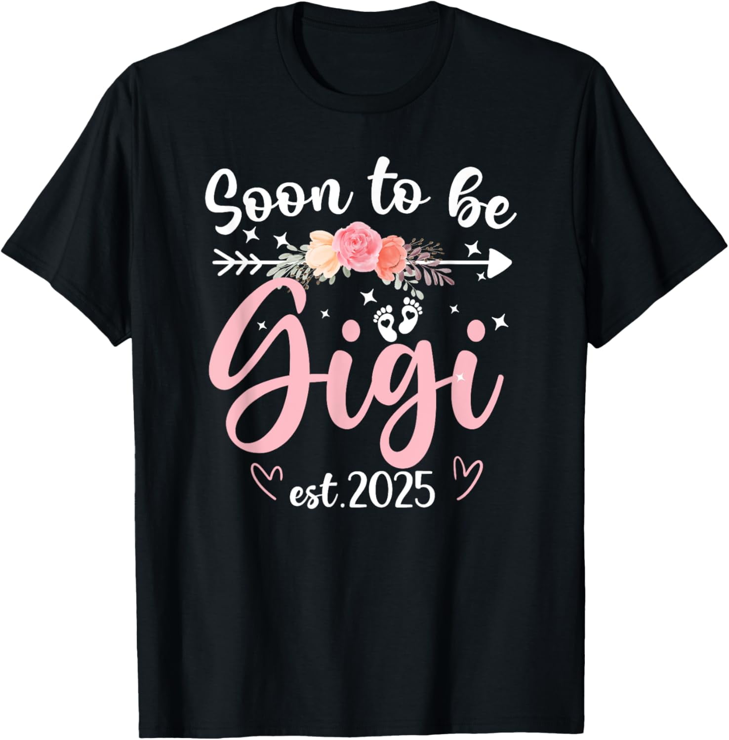 Soon To Be Gigi Est. 2025 Promoted To Gigi 2025 T-Shirt - Walmart.com