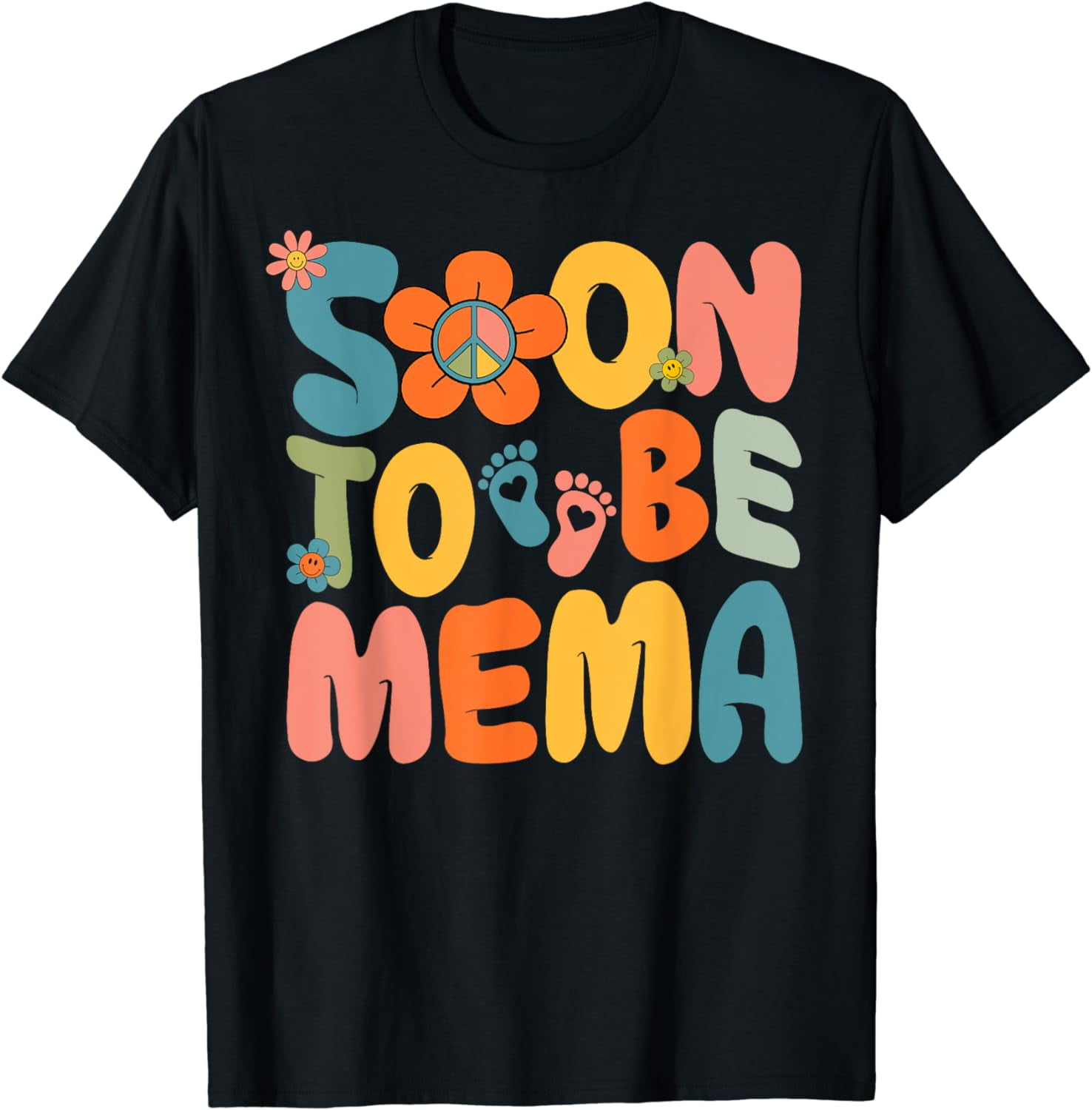 Soon To Be Mema Retro 2024 T-Shirt - Walmart.com