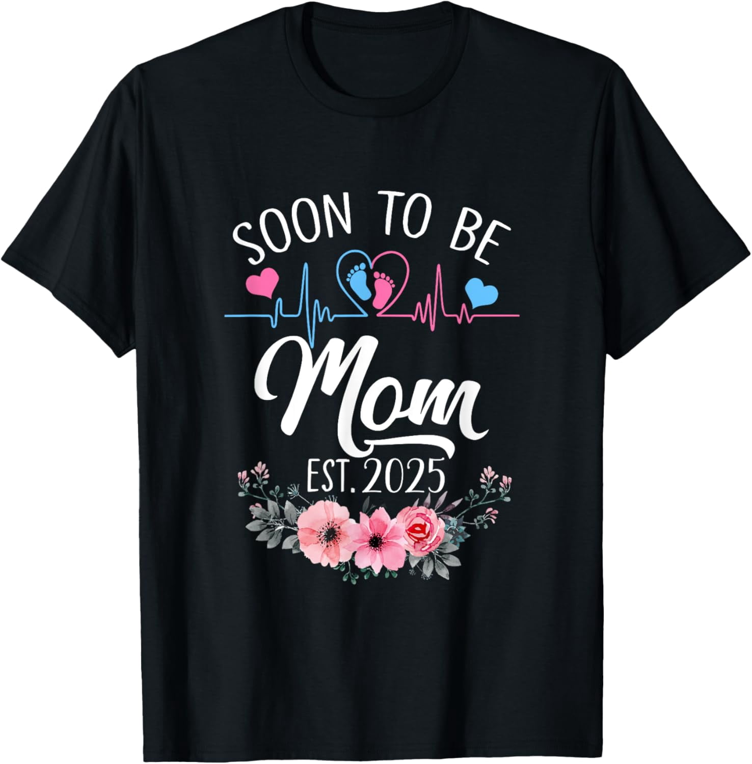 Soon To Be Mom 2025 First Time Pregnancy Announcement T-Shirt - Walmart.com