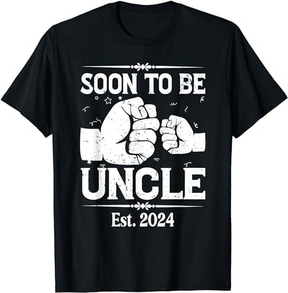 Soon To Be Uncle 2024 Gender Reveal Pregnancy T-Shirt - Walmart.com