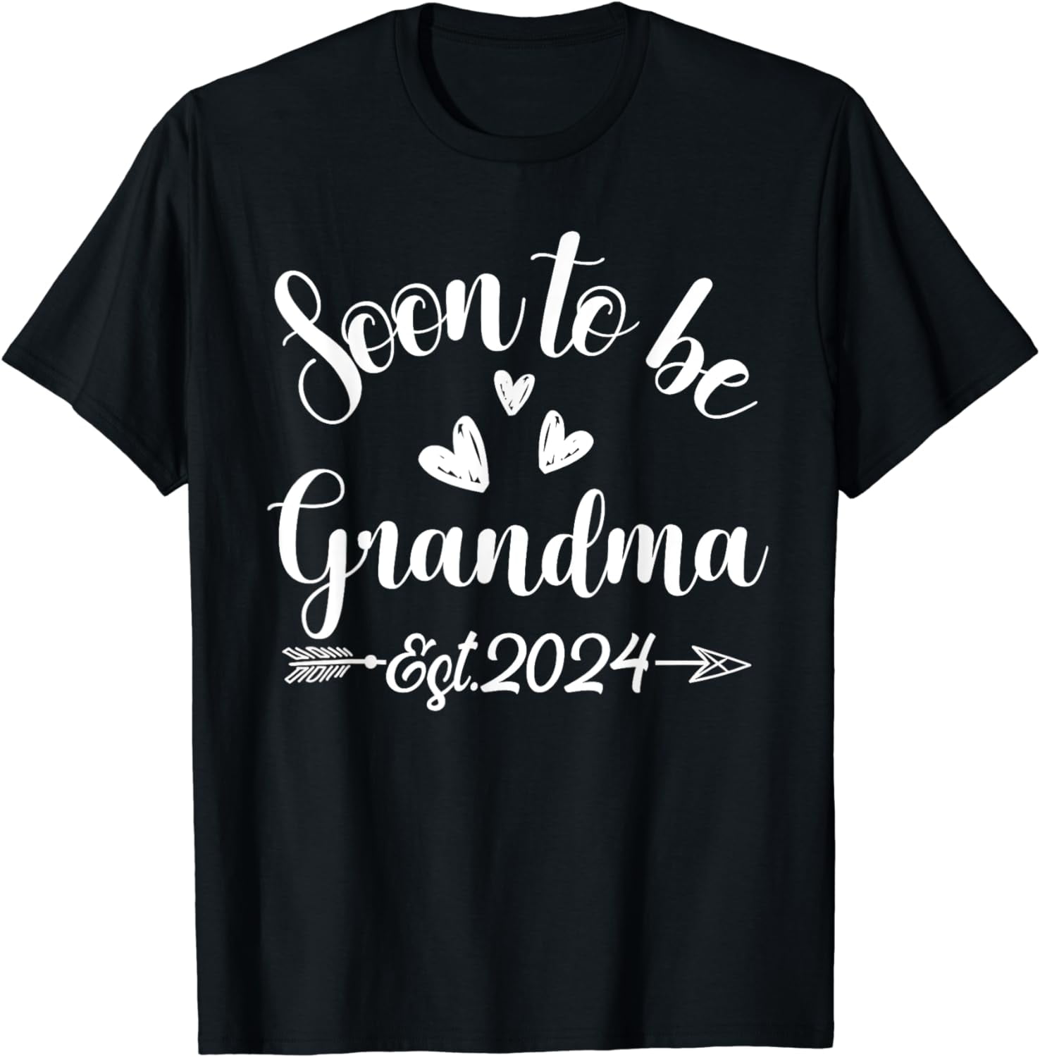 Soon to be Grandma Est 2024 T-Shirt - Walmart.com