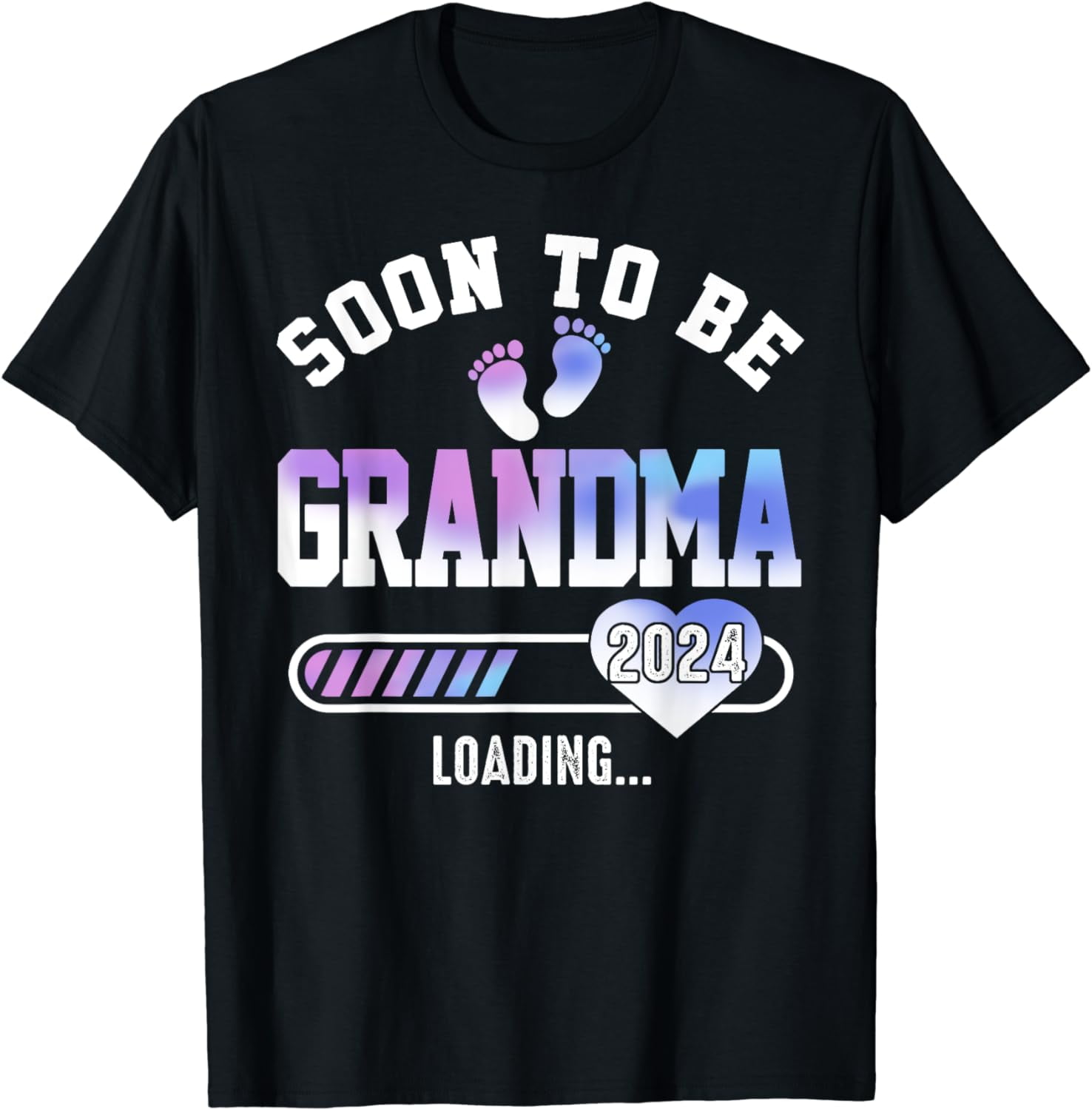 Soon to be Grandma est 2024 loading baby T-Shirt - Walmart.com