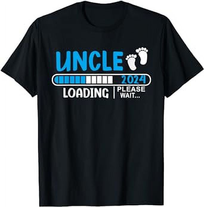 Soon to be Uncle 2024 Uncle loading 2024 New Uncle 2023 T-Shirt ...