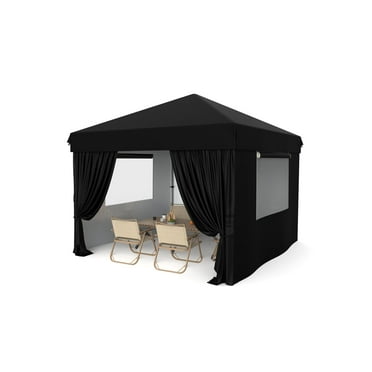 Outsunny Easy Pop Up Camping Canopy Tent, 10'x10' with Netting, Carry ...