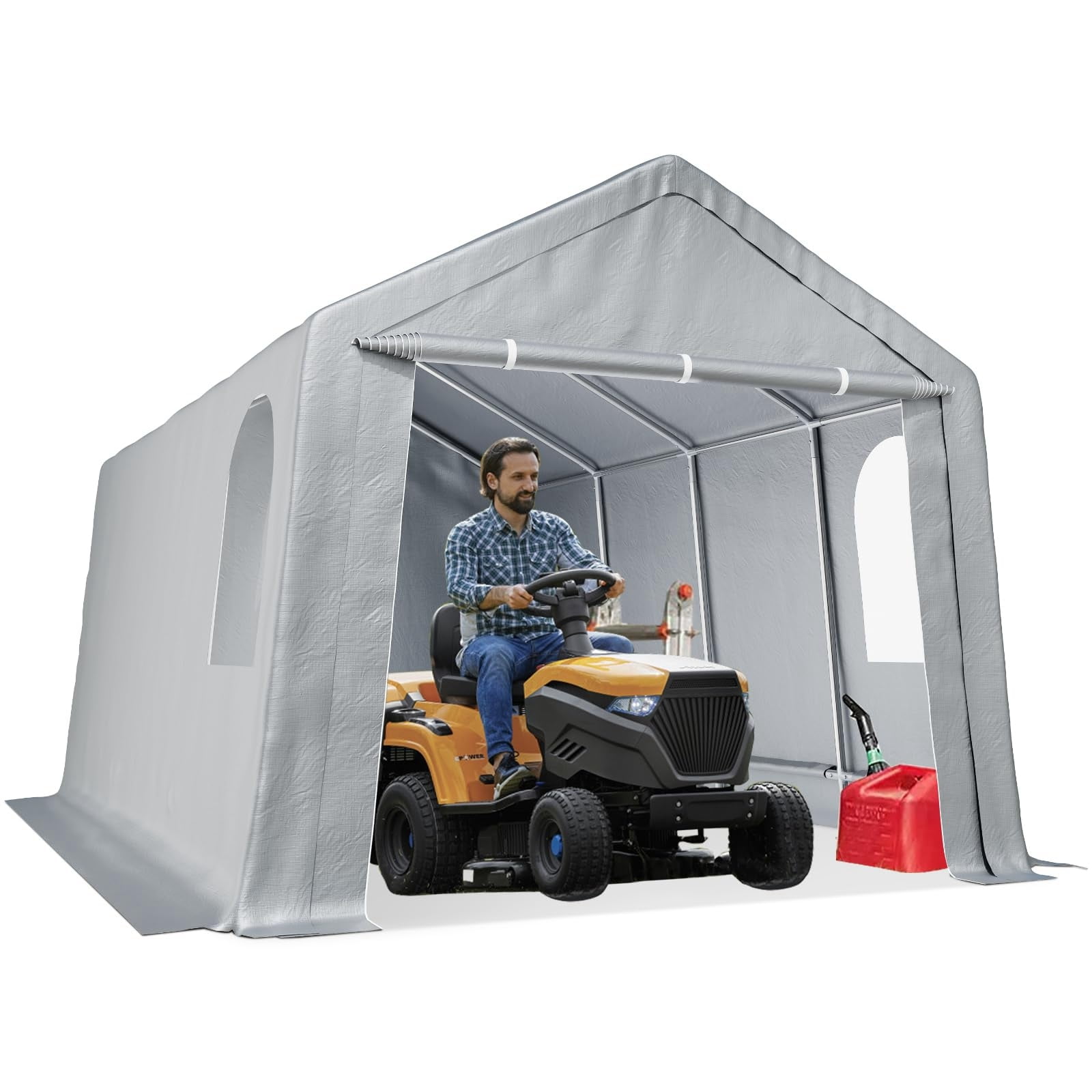 Soonbuy 13" x 20"Outdoor Storage Shelter Shed- Heavy Duty Storage Tent ...
