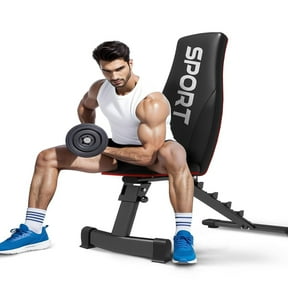 K KINGKANG Adjustable Weight Bench, Utility Gym Bench for Full Body ...