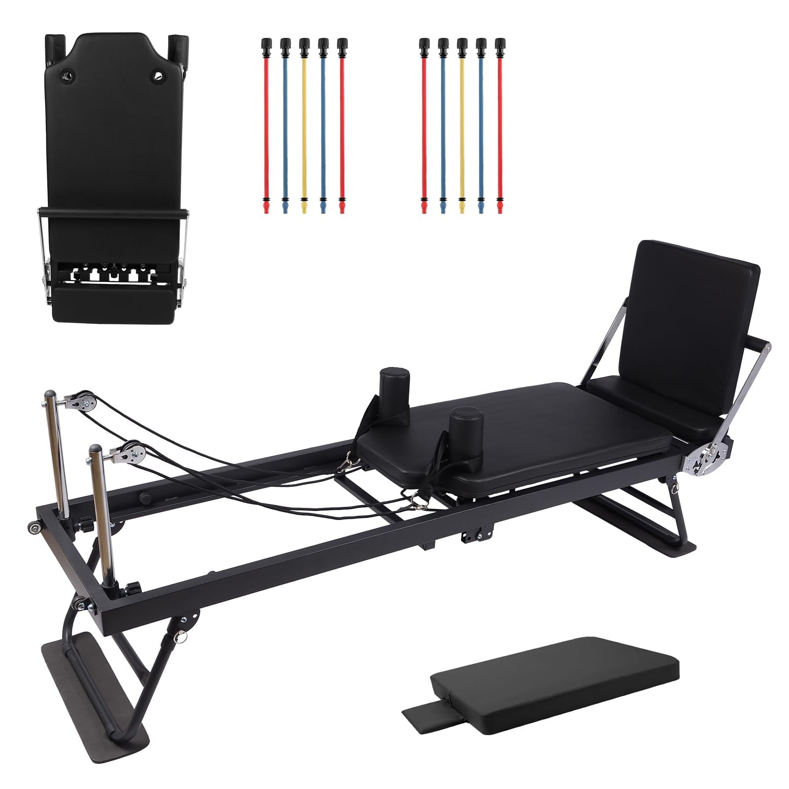 Soonbuy Pilates Reformer Machine, Foldable Pilates Reformer Machine for ...