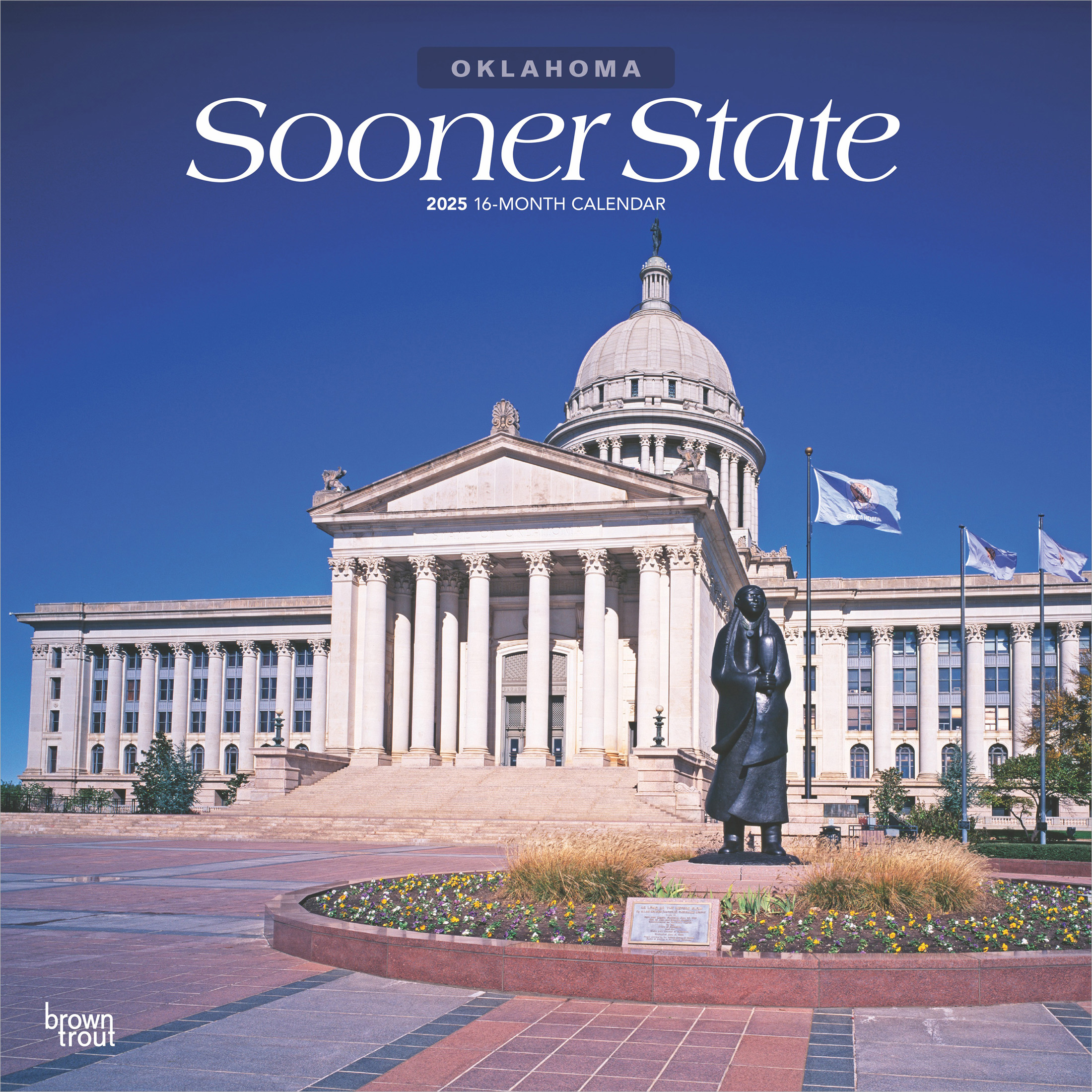 Sooner State | Oklahoma Places | 2025 12x24" (Hanging) Wall Calendar ...