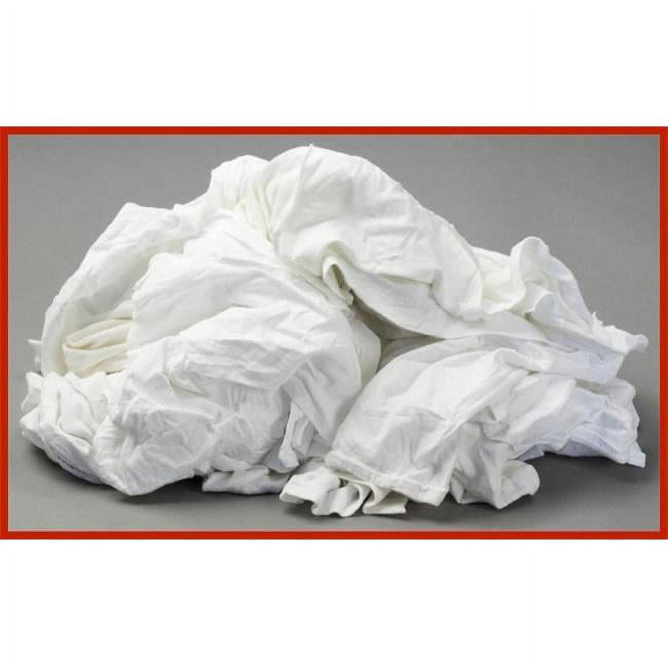 Sooner Wiping Rags White Knit Polo T-shirt Wiping Rags - White - 50 lbs ...