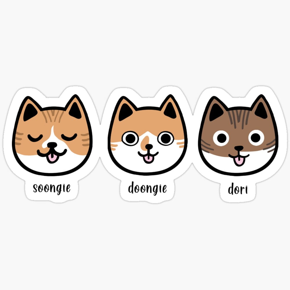 Soongie Doongie Dori Sticker Phone Decal Water Bottle Stickers Car ...