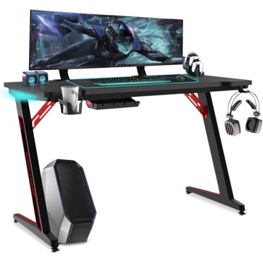 RESPAWN 1048 Gaming Desk - 48in Computer Desk With Mouse Pad, PC ...