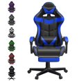 Soontrans Gaming Chair Office Chair With Footrest Computer Chair With