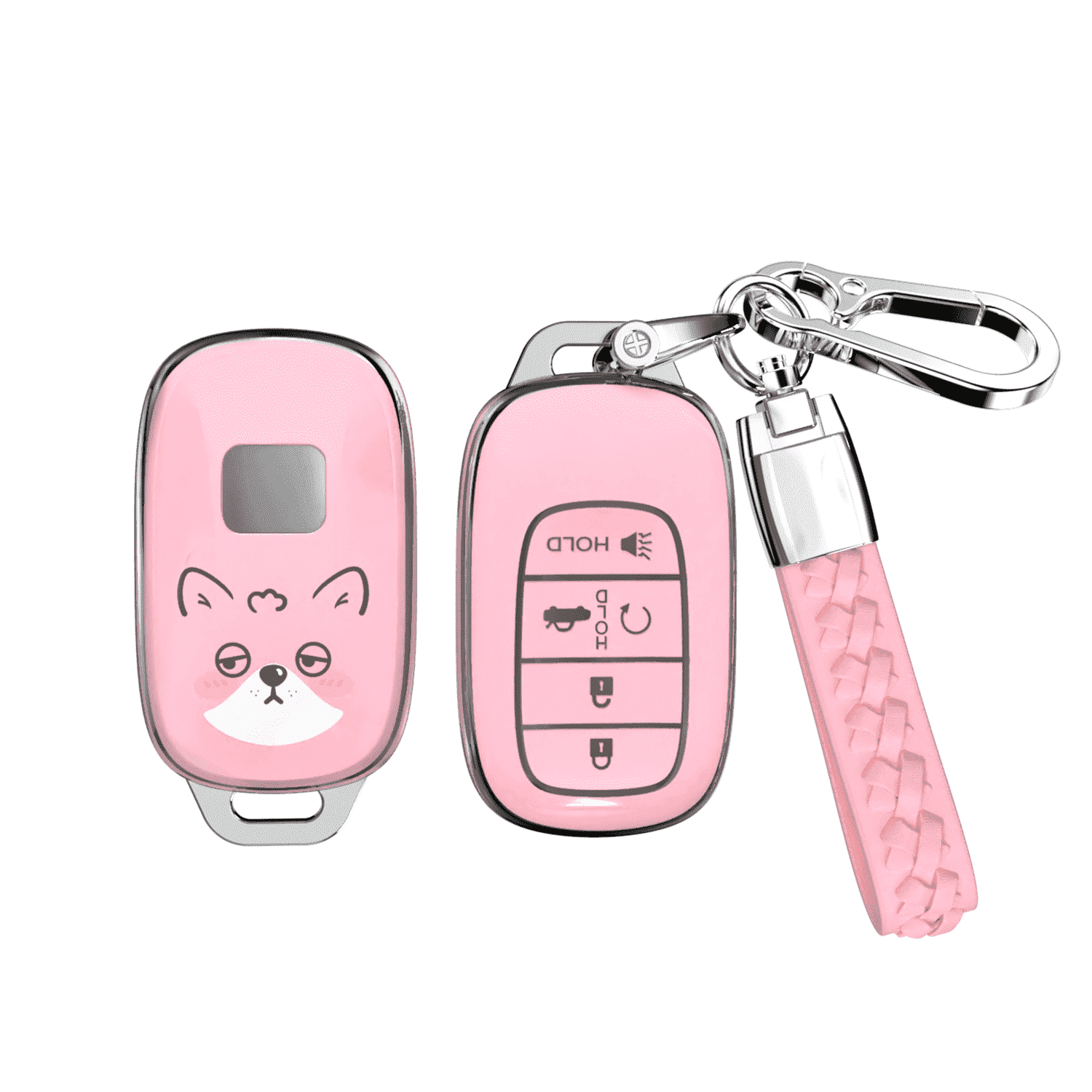 Soopcase for Honda Key fob Cover with Keychain, TPU Car Key Case ...