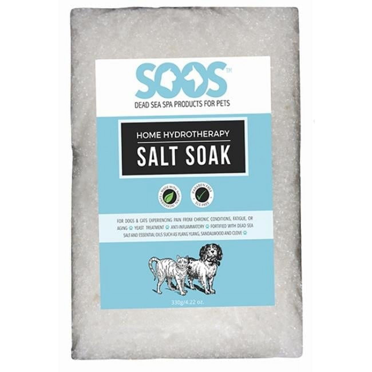 Soos Home Hydrotherapy Dead Sea Salt Soak for Dogs - 300 gm. - Walmart.com