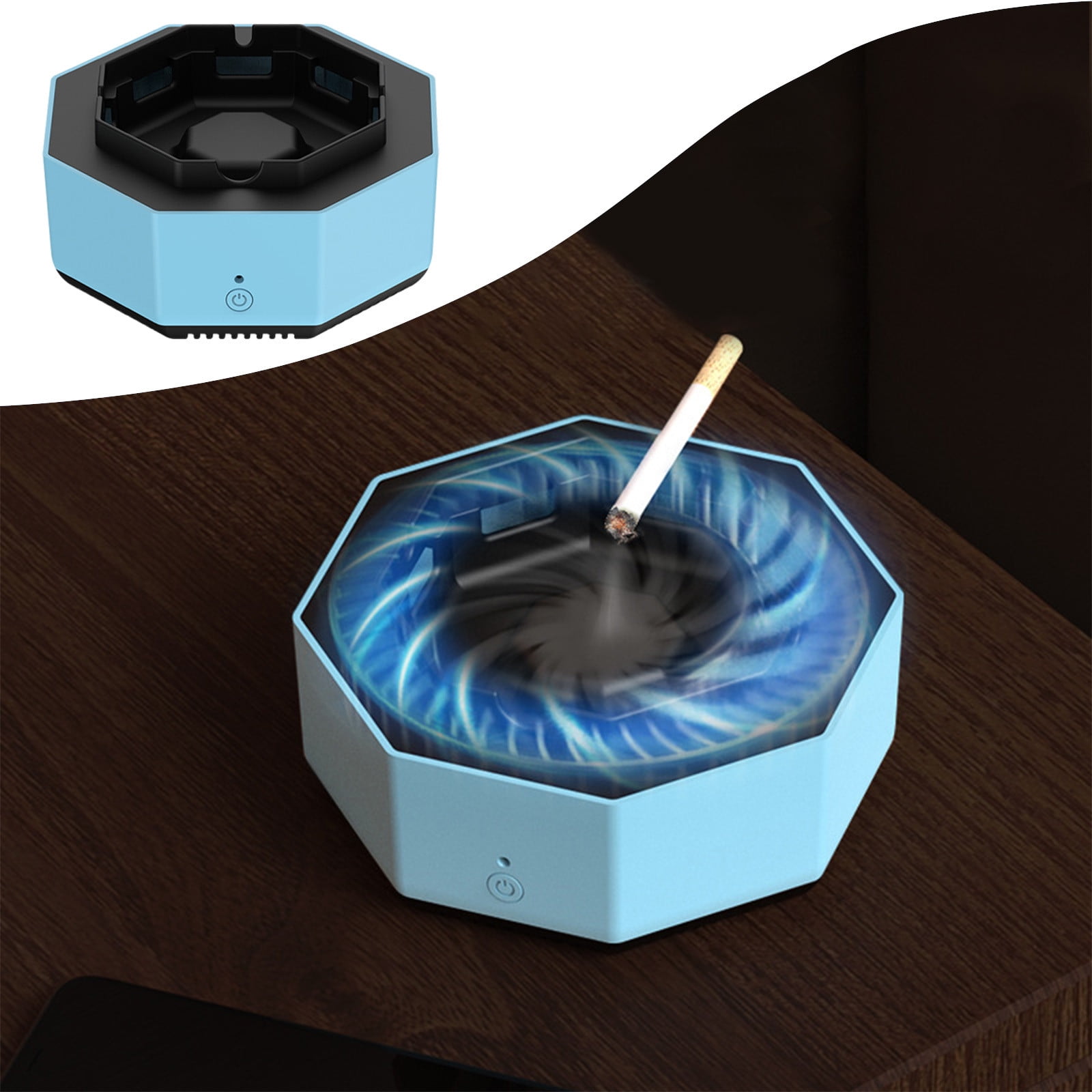 Soot- Ashtray For Cigarettes, Multifunctional Ash Tray For Indoor Home ...