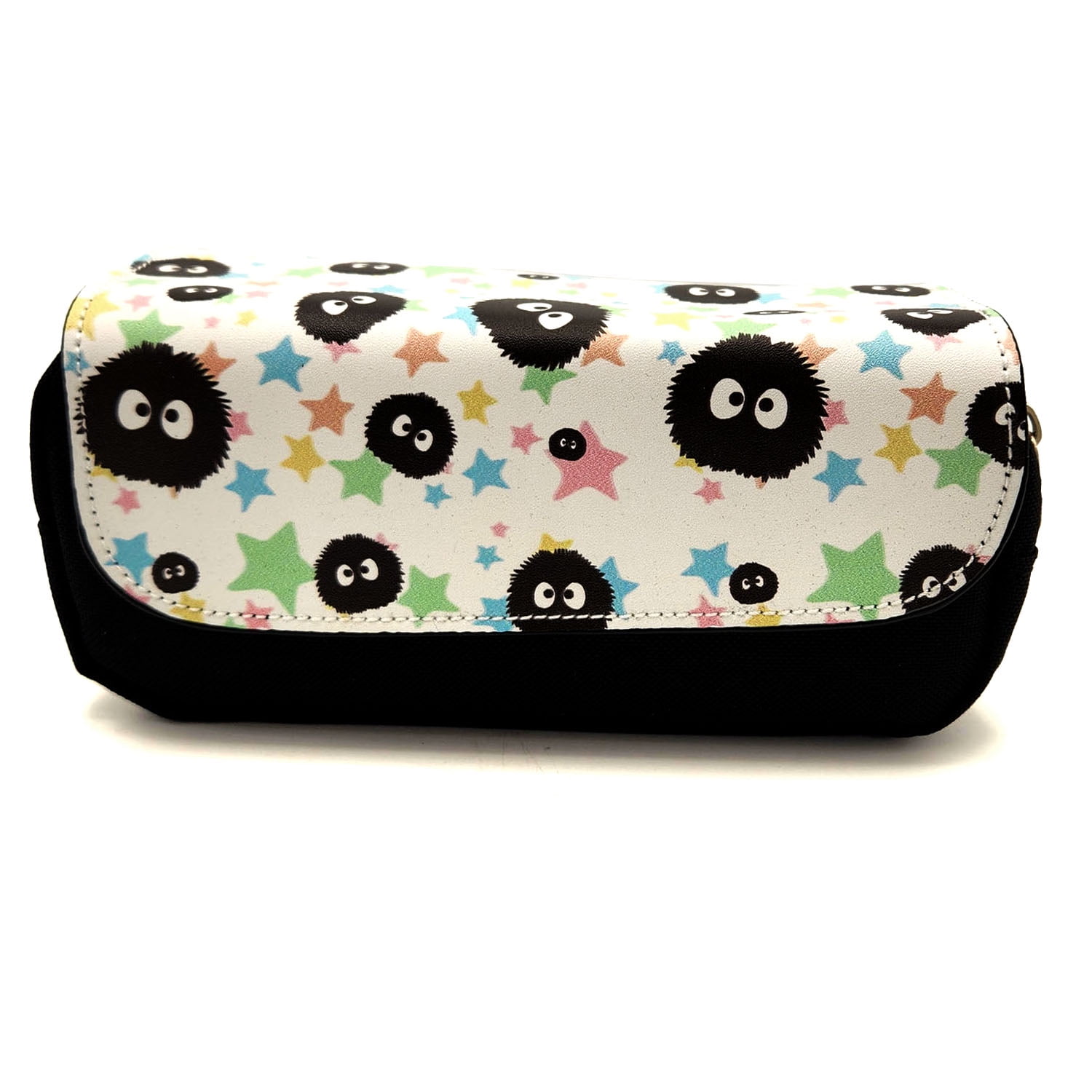 Soot Sprite Pattern - My Neighbor Totoro 7x4" Clutch Pencil Bag ...