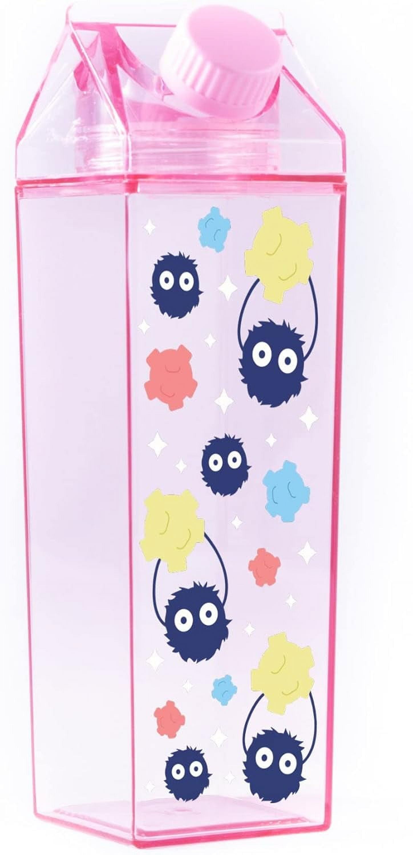 Soot Sprites Milk Carton Water Bottle 500ml 16.9oz - Walmart.com