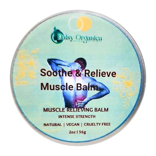 Soothe & Relieve Muscle Balm - Natural Comfort for Sore Muscles and ...