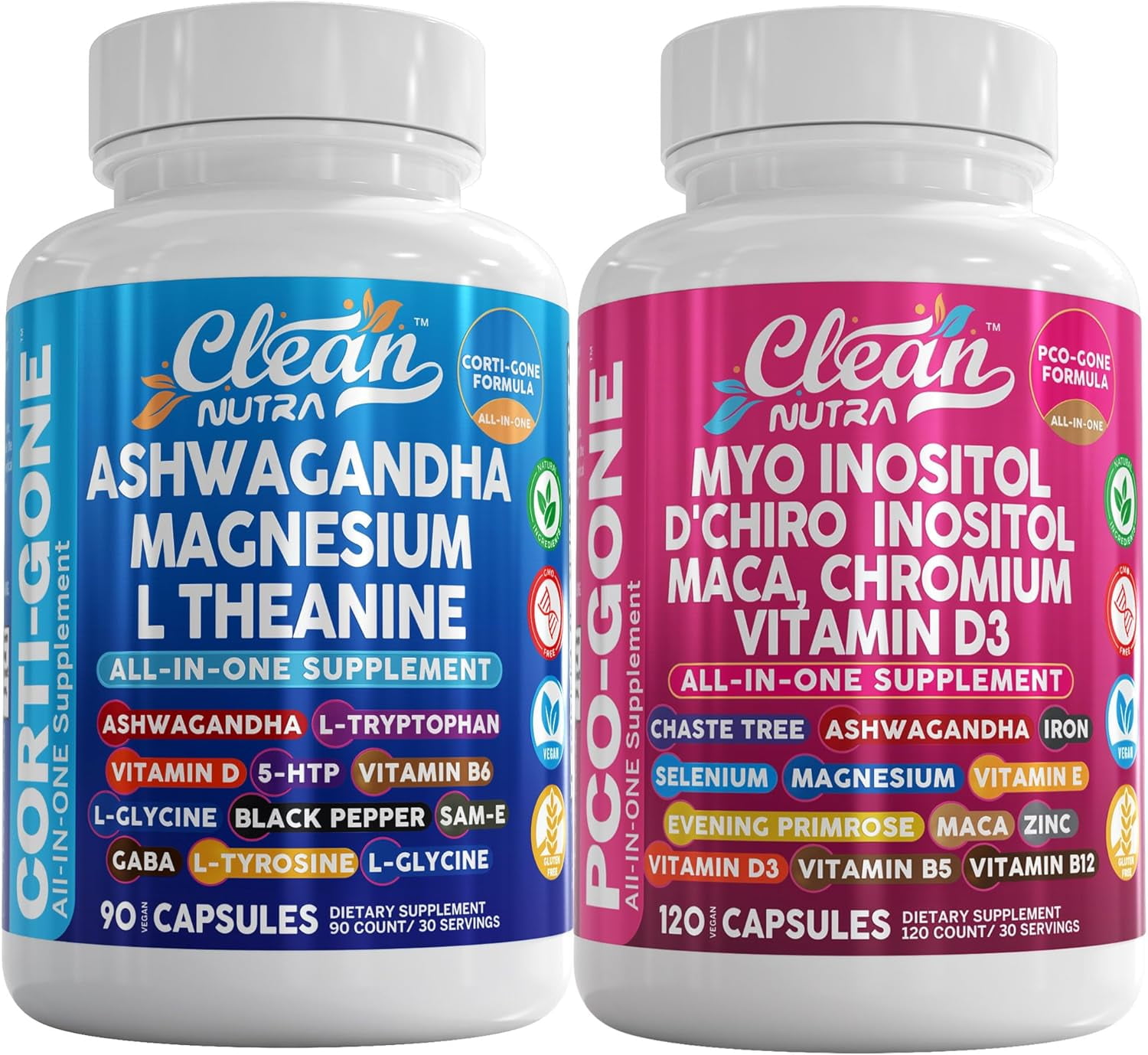 Soothe & Smooth Bundle|Cortisol Hormone Support|Myo-Inositol ...