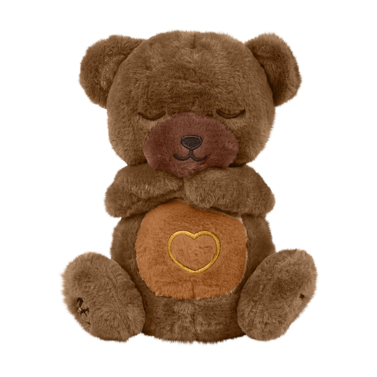 Soothe Snuggle Bear Plush, Soothing Breathing Bear Stuffed Animal for ...