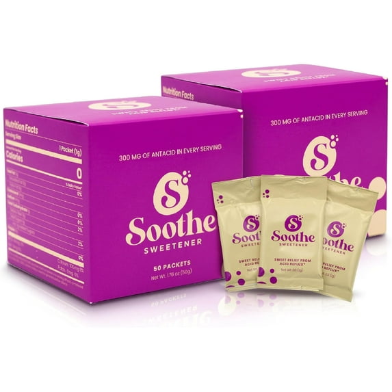 Soothe Sweetener: Sweet Relief from Acid Reflux - The Antacid Sweetener ...