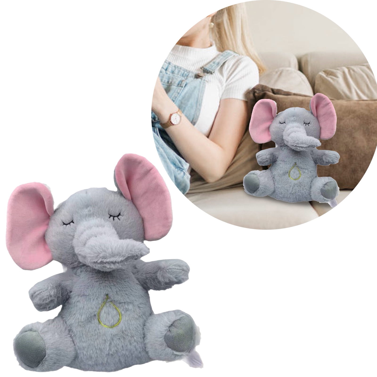 Soothing Doll Soothing Toy Cute Breathing Breathing Bear Baby Toy Music ...
