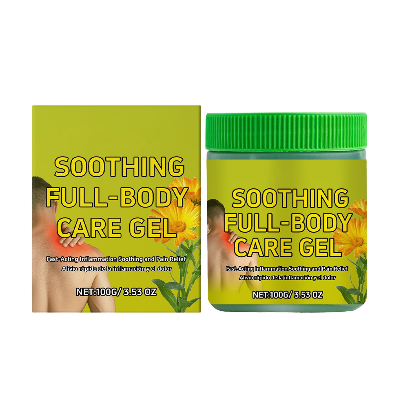 Soothing Full Body Care Gel 100g Relieving Inflammatory Massage ...