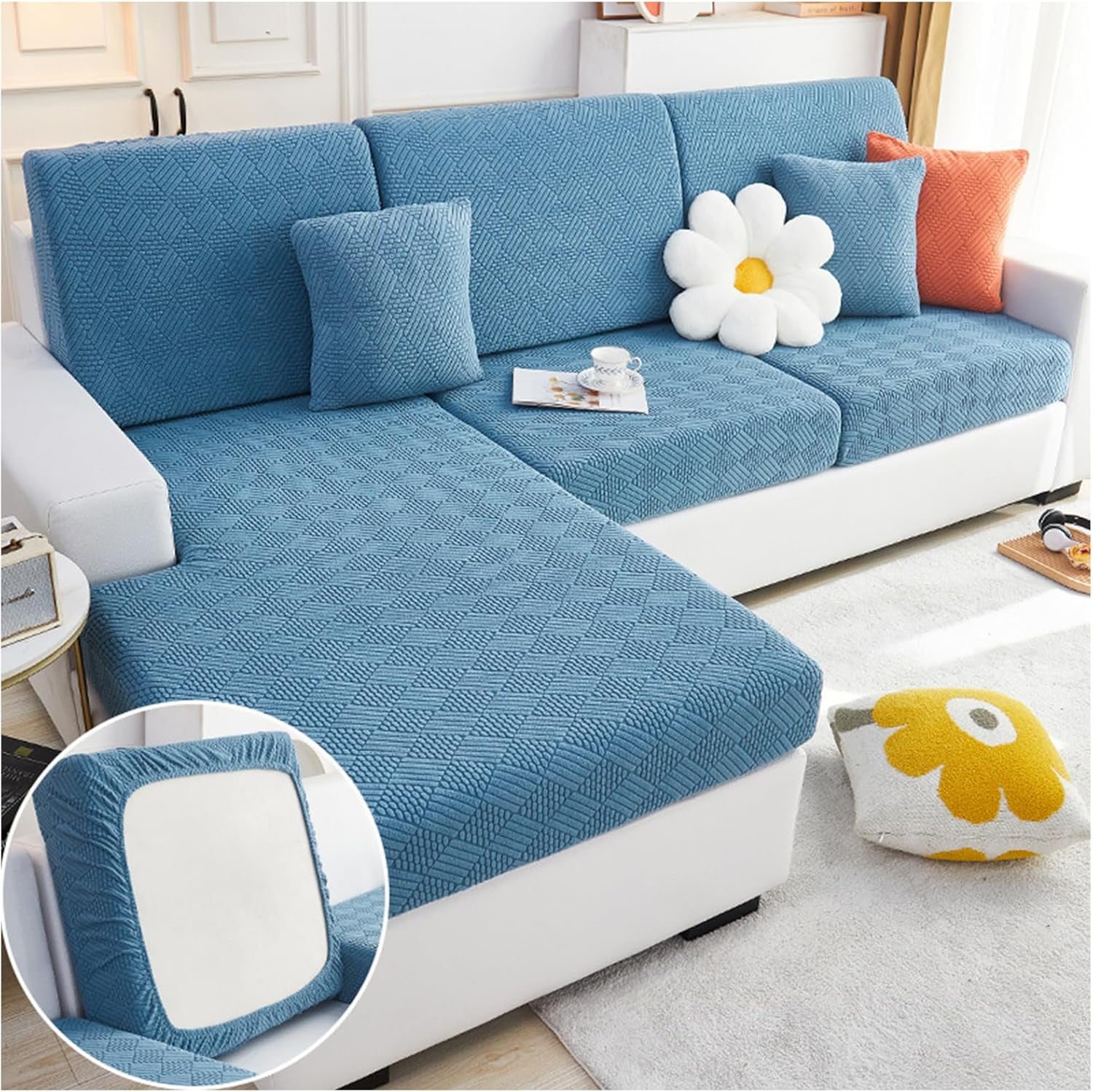 Soothing Home Sofa Covers, Sofa Hero Covers for Couch, Washable Stretch ...