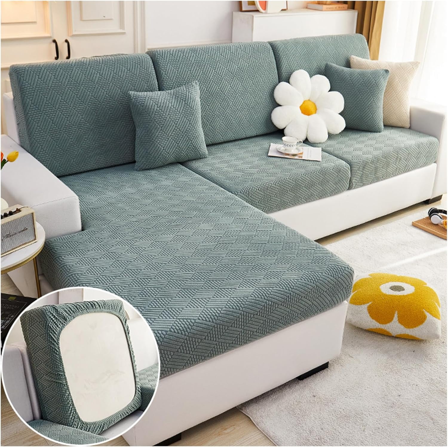 Soothing Home Sofa Covers, Sofa Hero Covers for Couch, Washable Stretch ...
