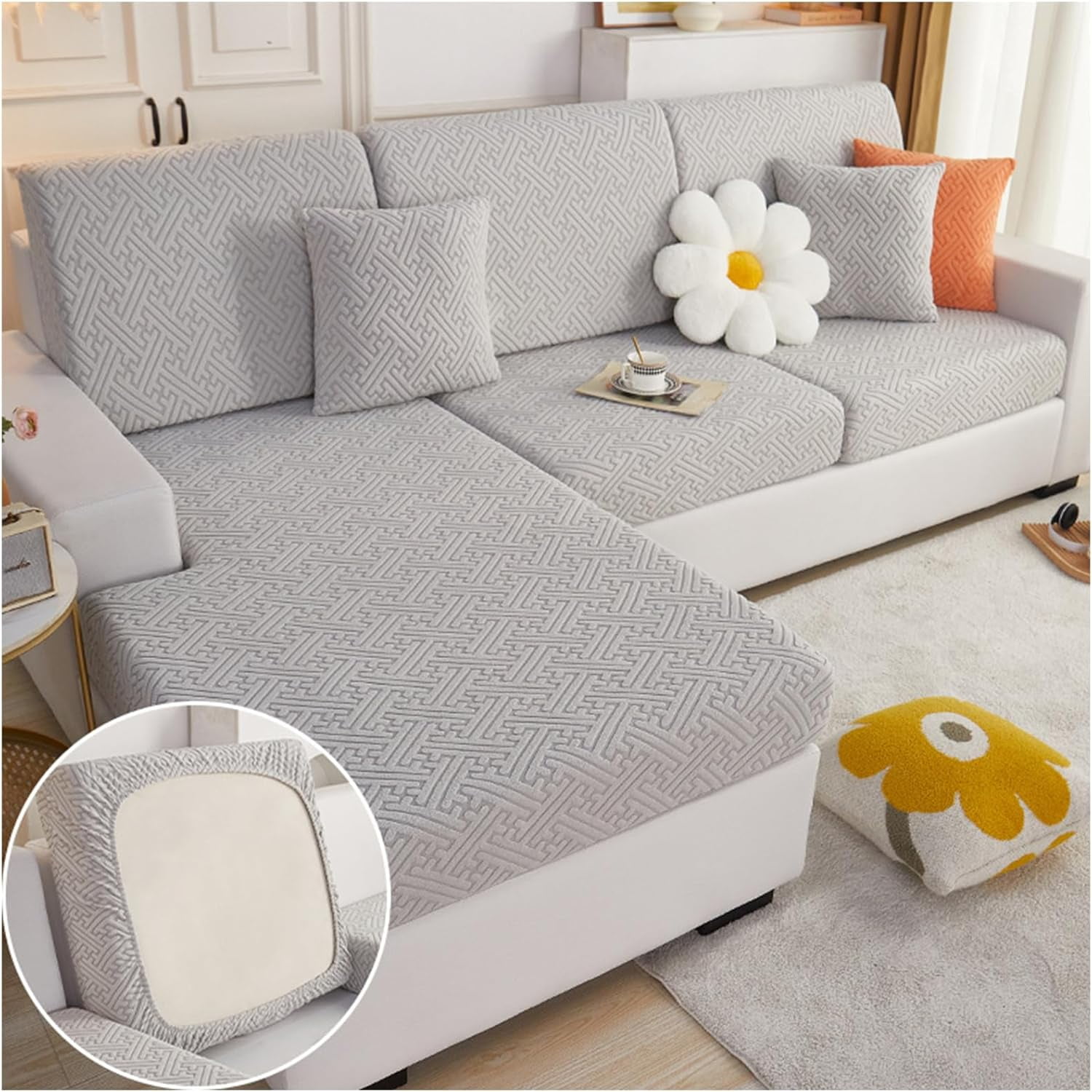 Soothing Home Sofa Covers, Sofa Hero Covers for Couch, Washable Stretch ...