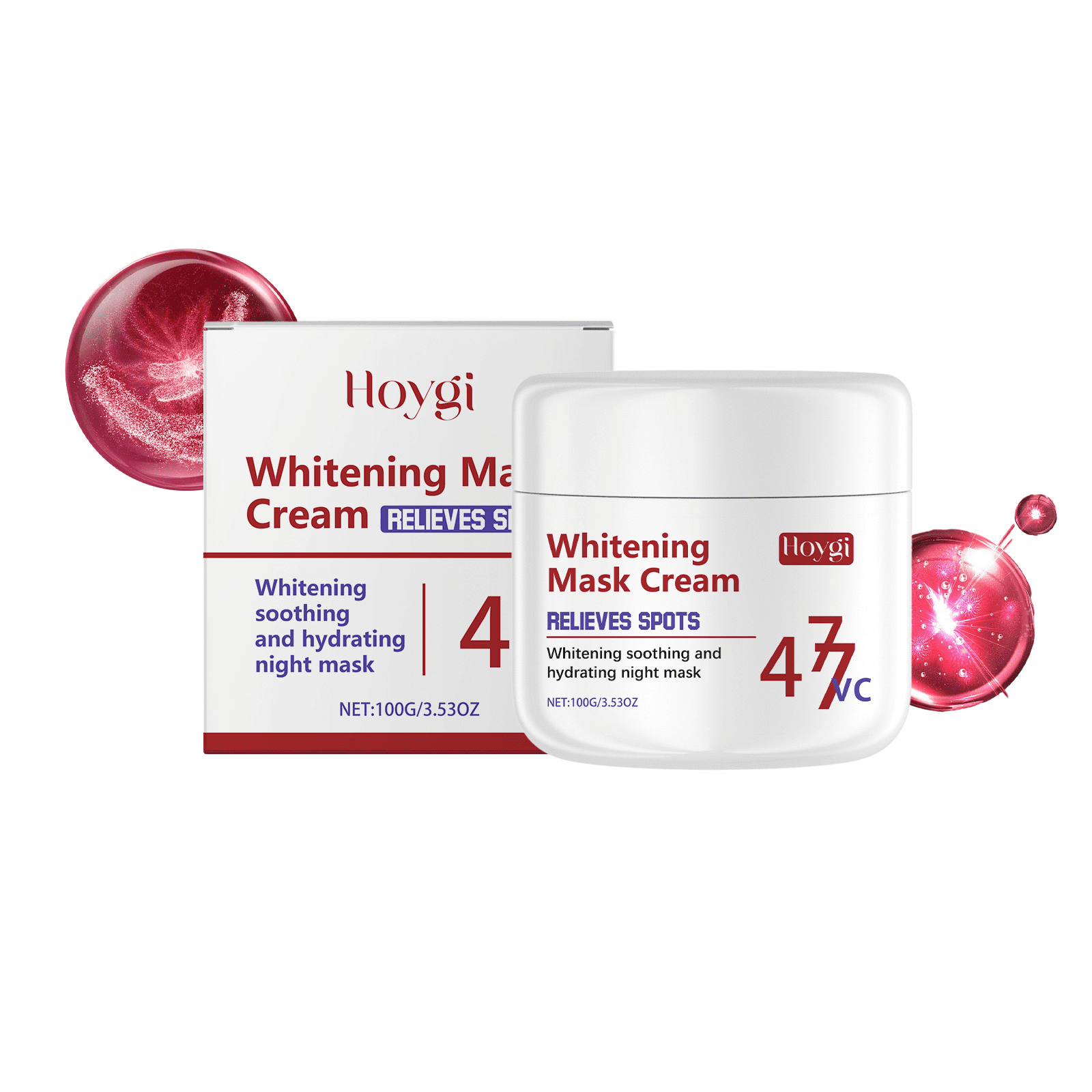 Soothing Hydrating Sleep Mask Moisturizing and gentle, facial skin ...