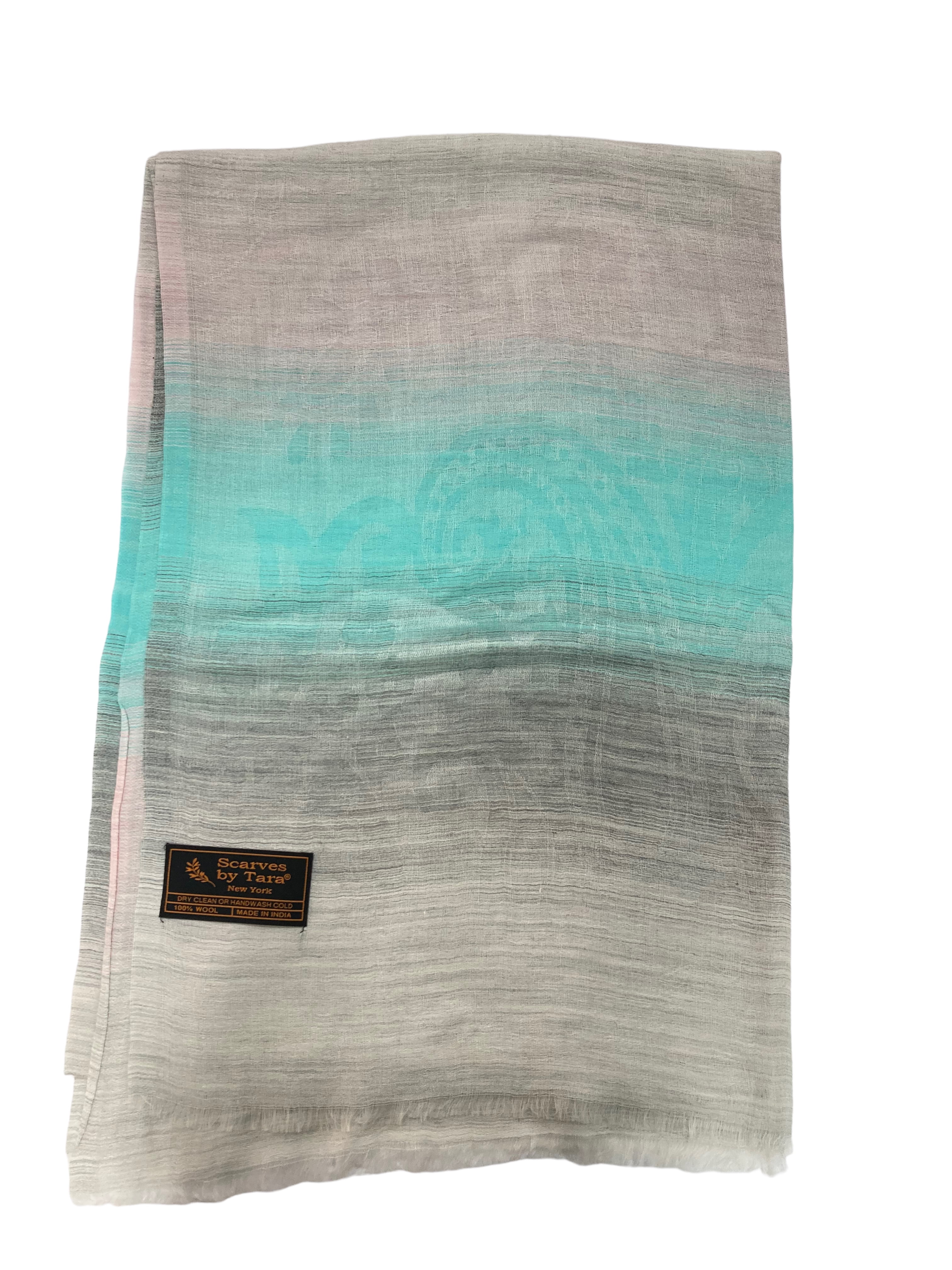 Soothing Ombre Gradient Feather light Soft Shawl Wrap. - Walmart.com