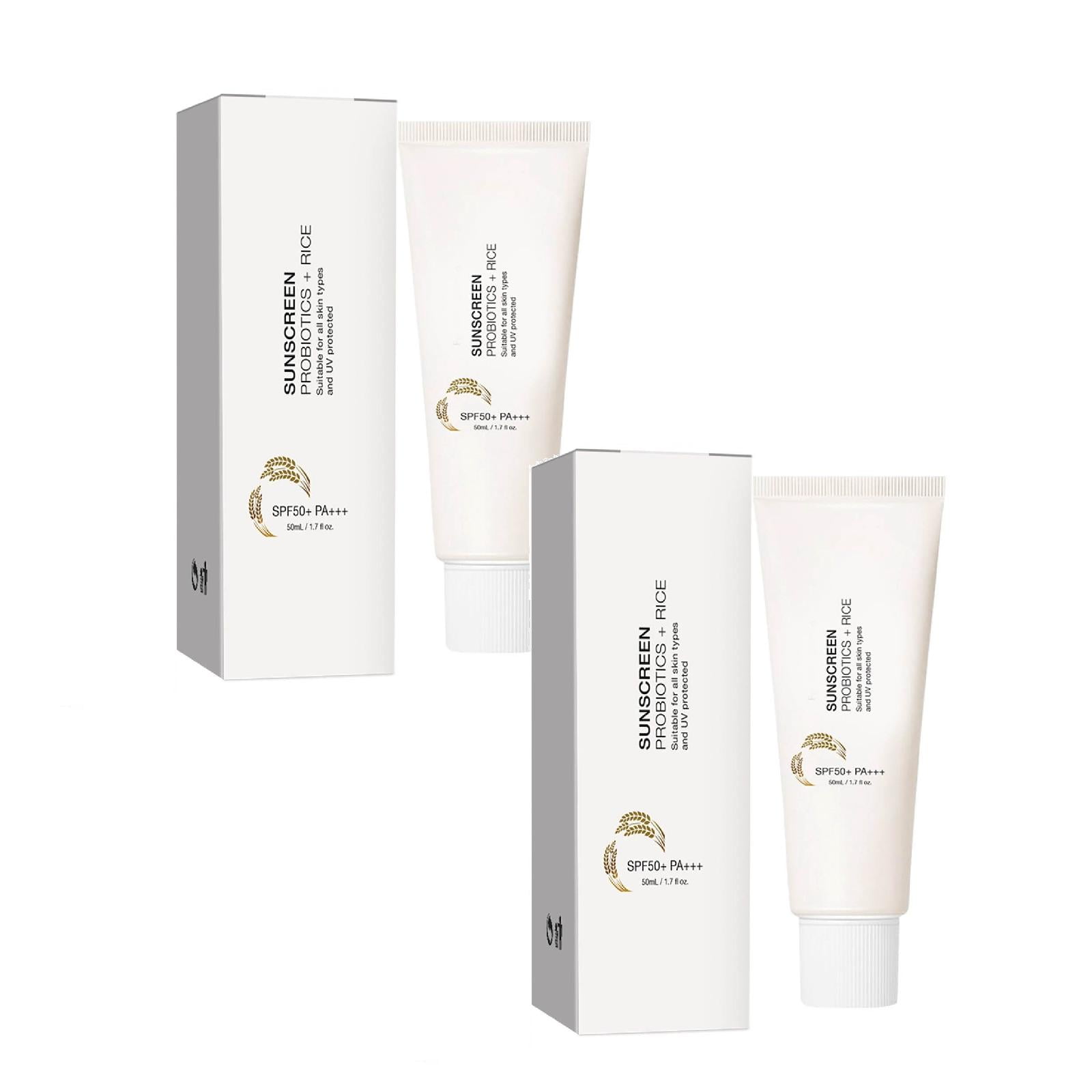 Soothing Sunscreen Rice 50+ Rice Sunscreen Non Strip Bare Sunblock ...