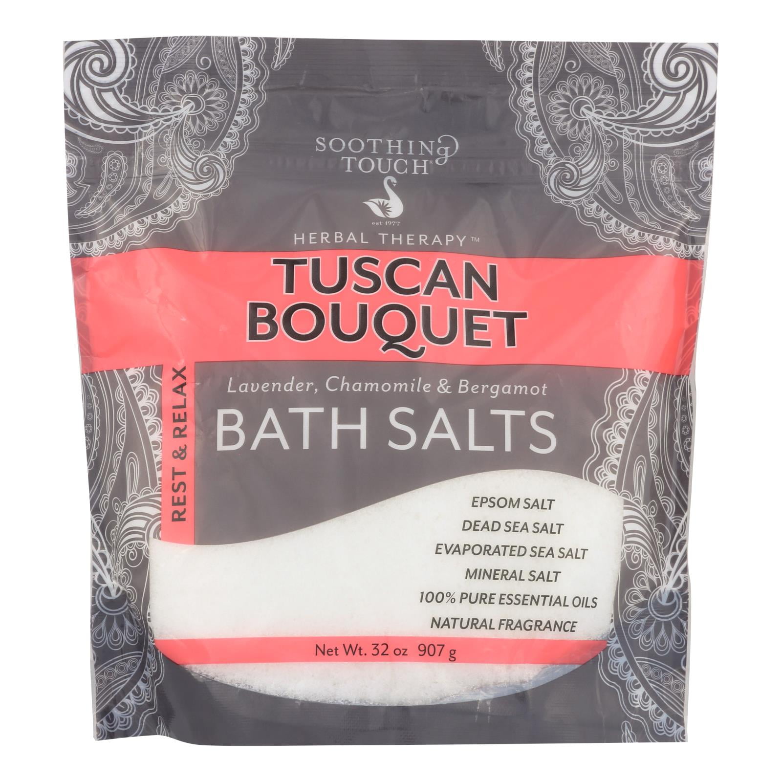 Soothing Touch Bath Salts - Rest & Relax Tuscan Bouquet - 32 oz ...