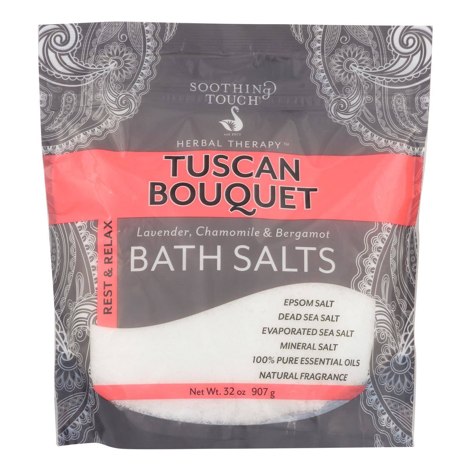 Soothing Touch Bath Salts - Rest & Relax Tuscan Bouquet - 32 oz ...