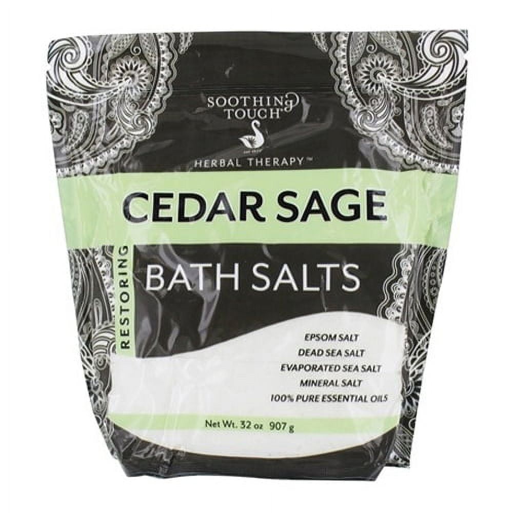 Soothing Touch Cedar Sage Restoring Bath Salts Pouch 32 Oz - Walmart.com