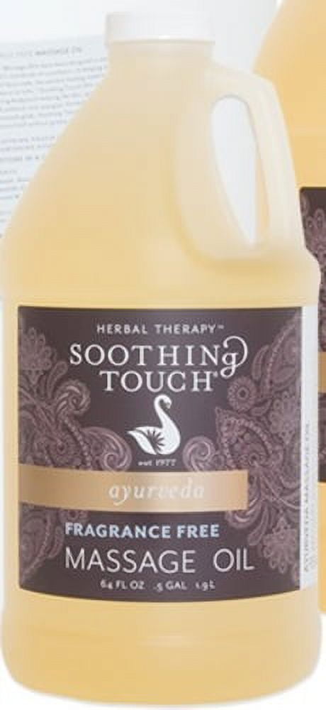 Soothing Touch Fragrance Free Massage Oil, Half Gallon - Walmart.com