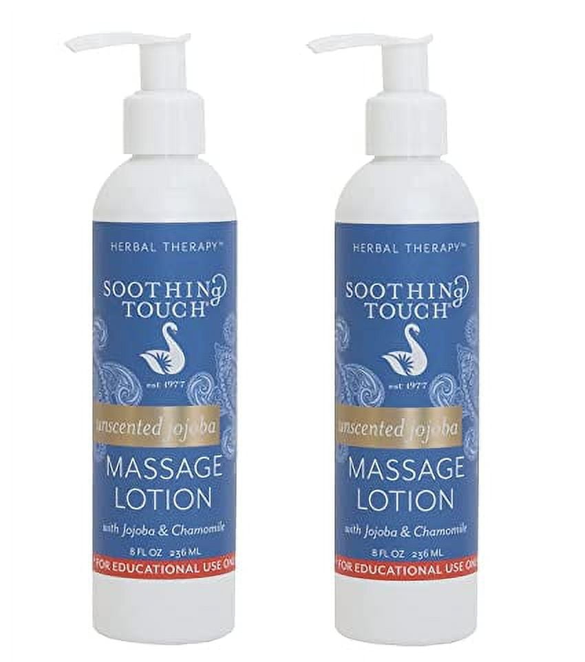 Soothing Touch Jojoba Massage Lotion Unscented 8oz Per Bottle 2