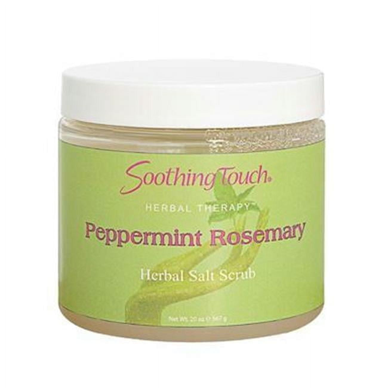 Soothing Touch Peppermint Rosemary Herbal Salt Scrub 20 oz Scrub ...