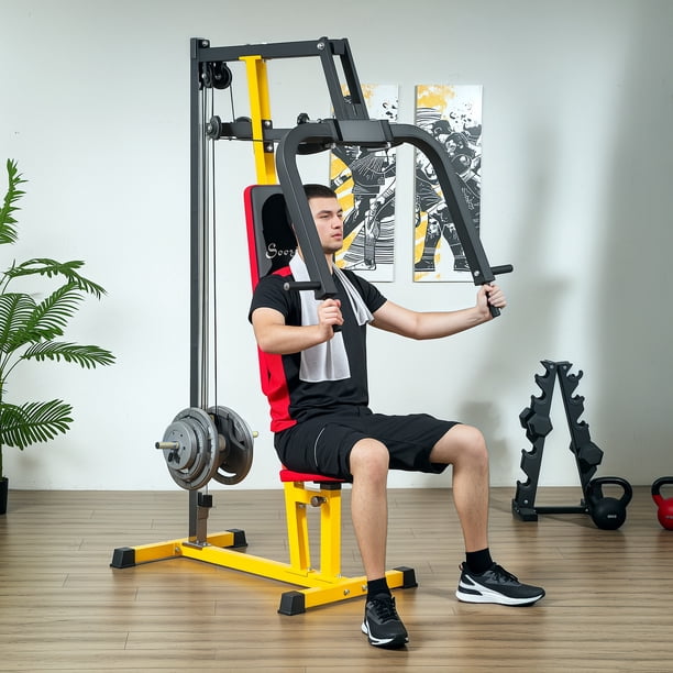 Soozier Chest Fly Chest Press Machine for Back, Pectoral, Rear Deltoid ...
