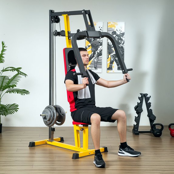 Soozier Chest Fly Chest Press Machine for Back, Pectoral, Rear Deltoid ...