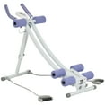 Soozier Foldable Ab Machine, Ab Workout Equipment with Resistance Bands ...