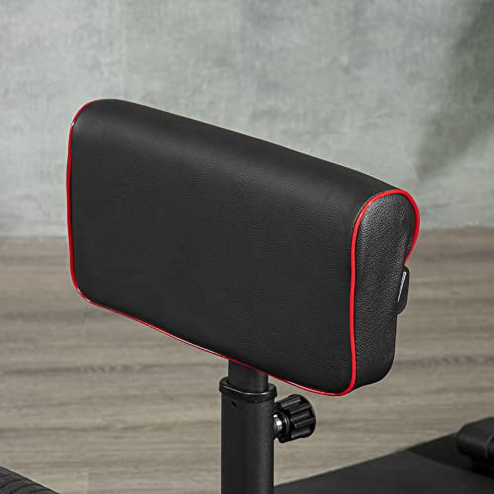 Soozier Sissy Squat Machine for Home Gym, Workout Station for Abs, Hip ...