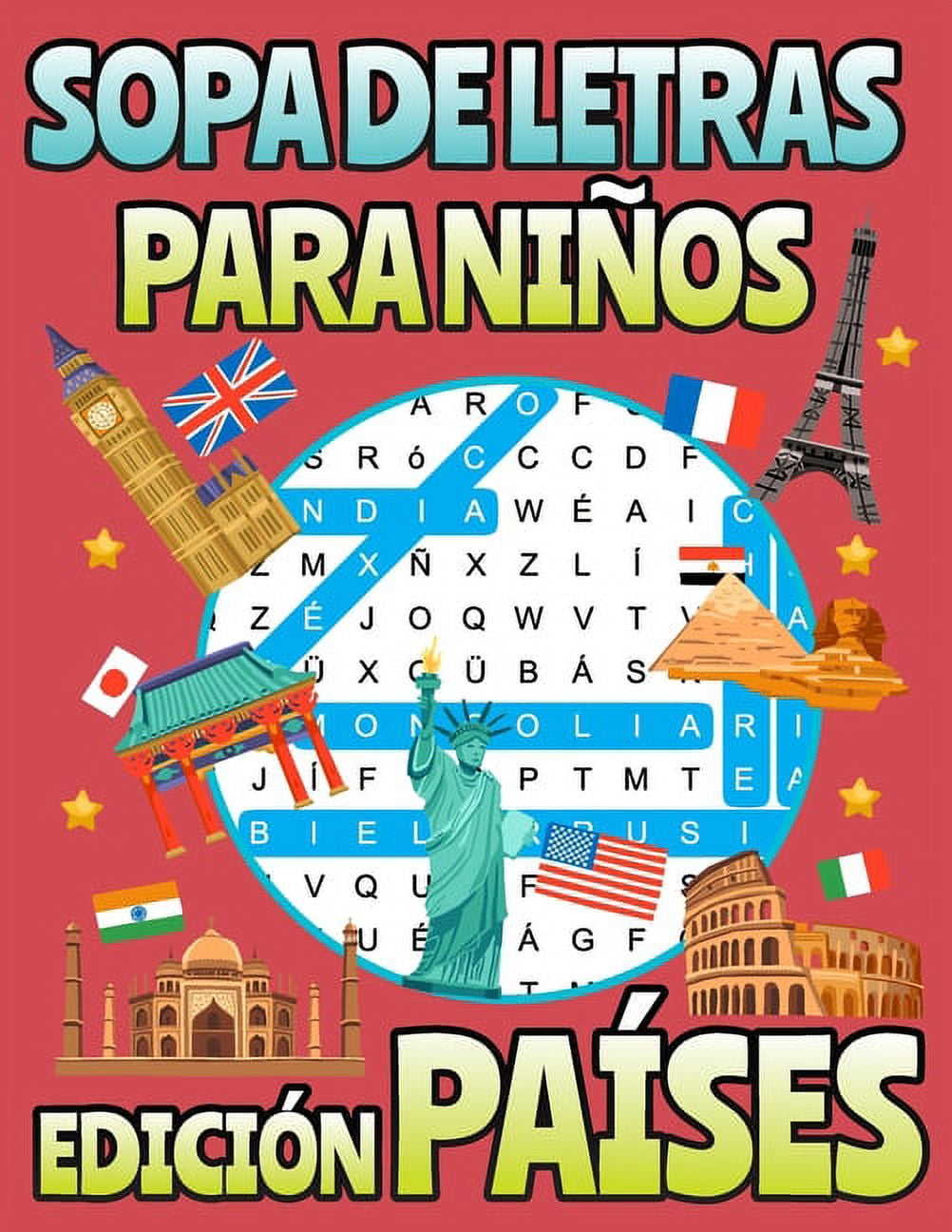Sopa De Letras Para Nios Edicin Pases: Esta Sopa De Letras De Pases Del ...
