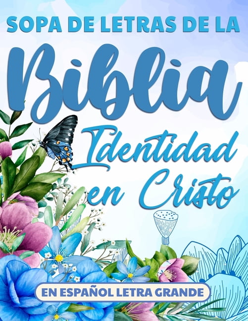 Sopa de Letras de la Biblia en Espa?ol Letra Grande: Identidad en Cristo - Walmart.com