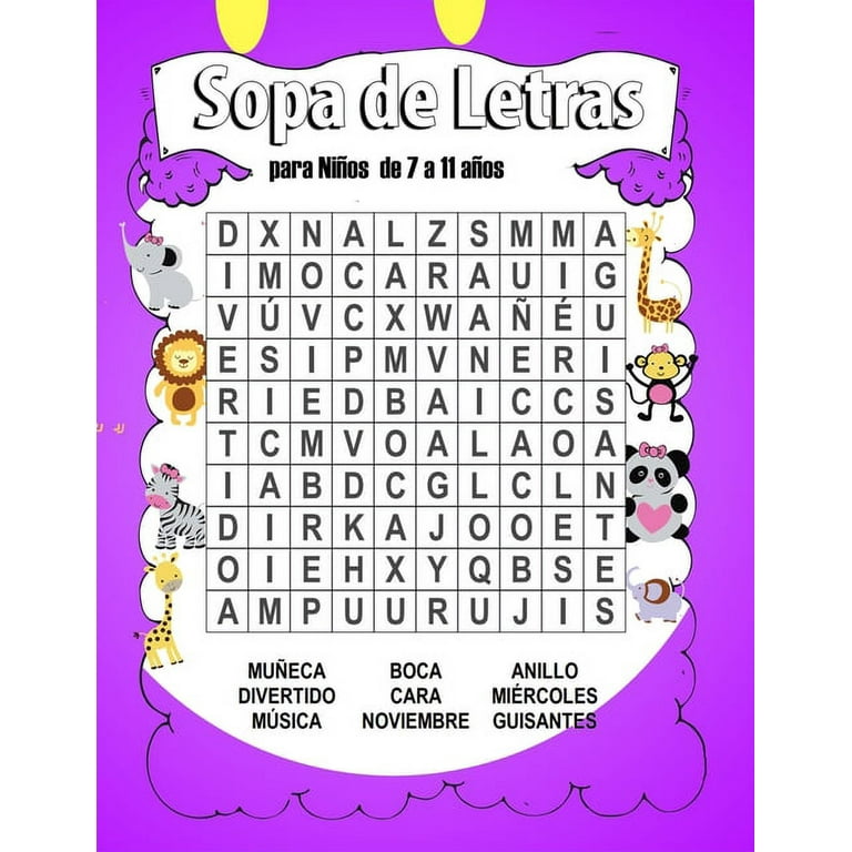 Rompecabezas De Palabras Para Baby Shower