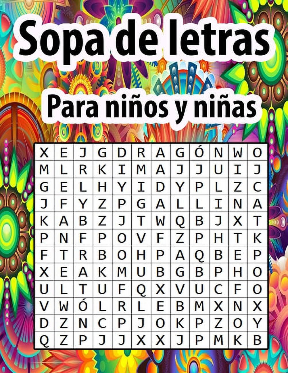 Sopa de letras para niños y niñas: ¡Este juego te va a encantar!-Juegos Educativo -alfabeto ...